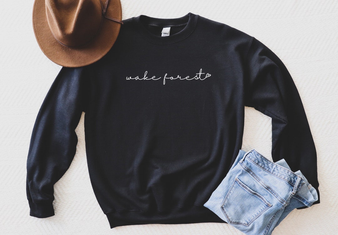 Wake Forest Love Sweatshirt - Wake Forest University Shirt - Wake ...