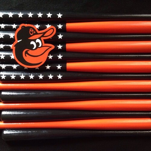 Custom Made American Flag Out of BASEBALL BATS - Etsy