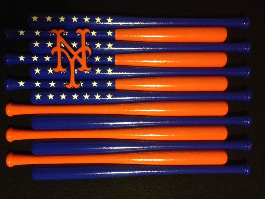 Custom Team Logo Baseball Bat Flags - Etsy