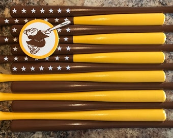 Custom Logo Baseball Bat Flag - Etsy