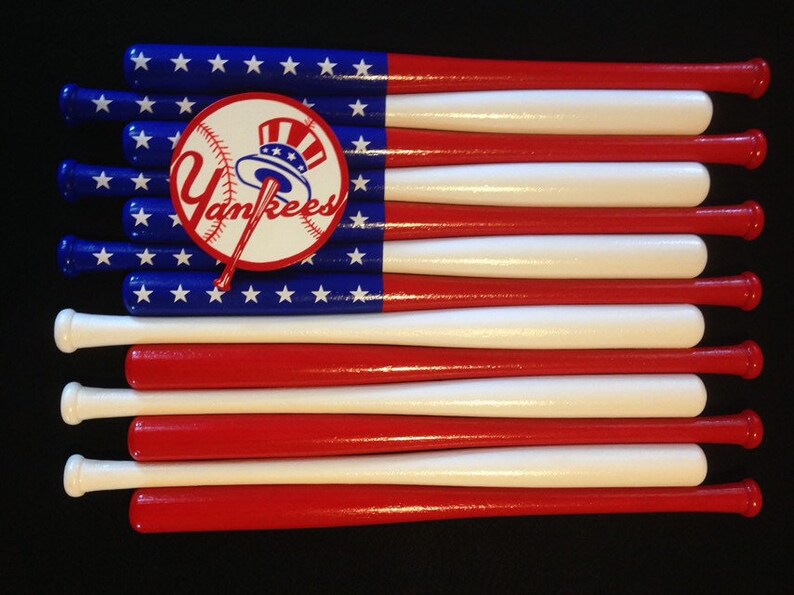 Custom Logo Baseball Bat Flags - Etsy
