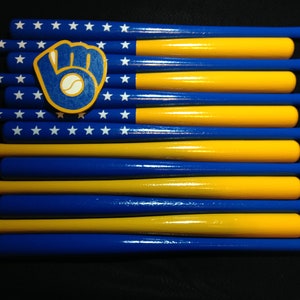 Baseball Bat Flag Custom Made - Etsy