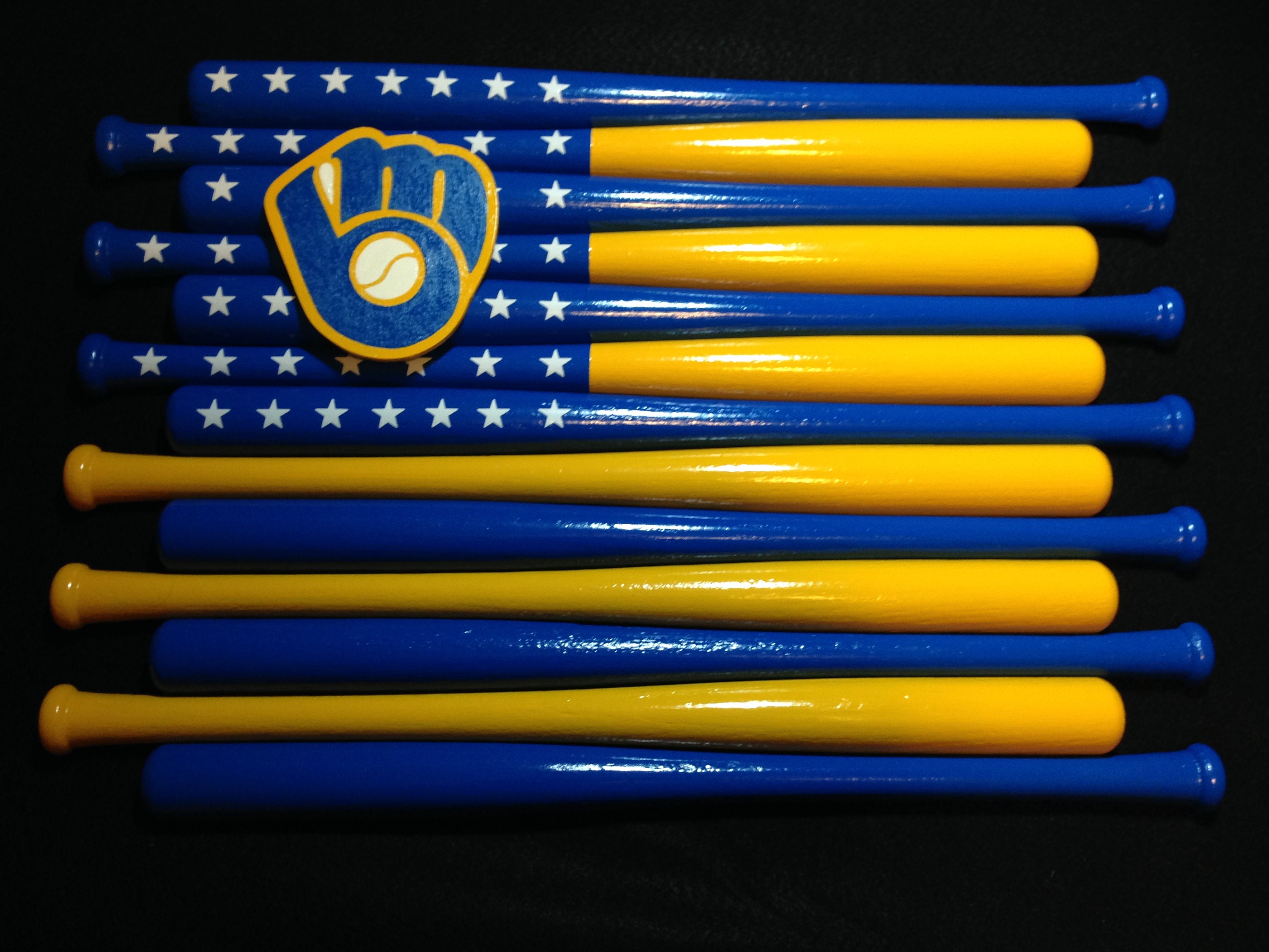 Baseball Bat Flag - Custom Made - Etsy
