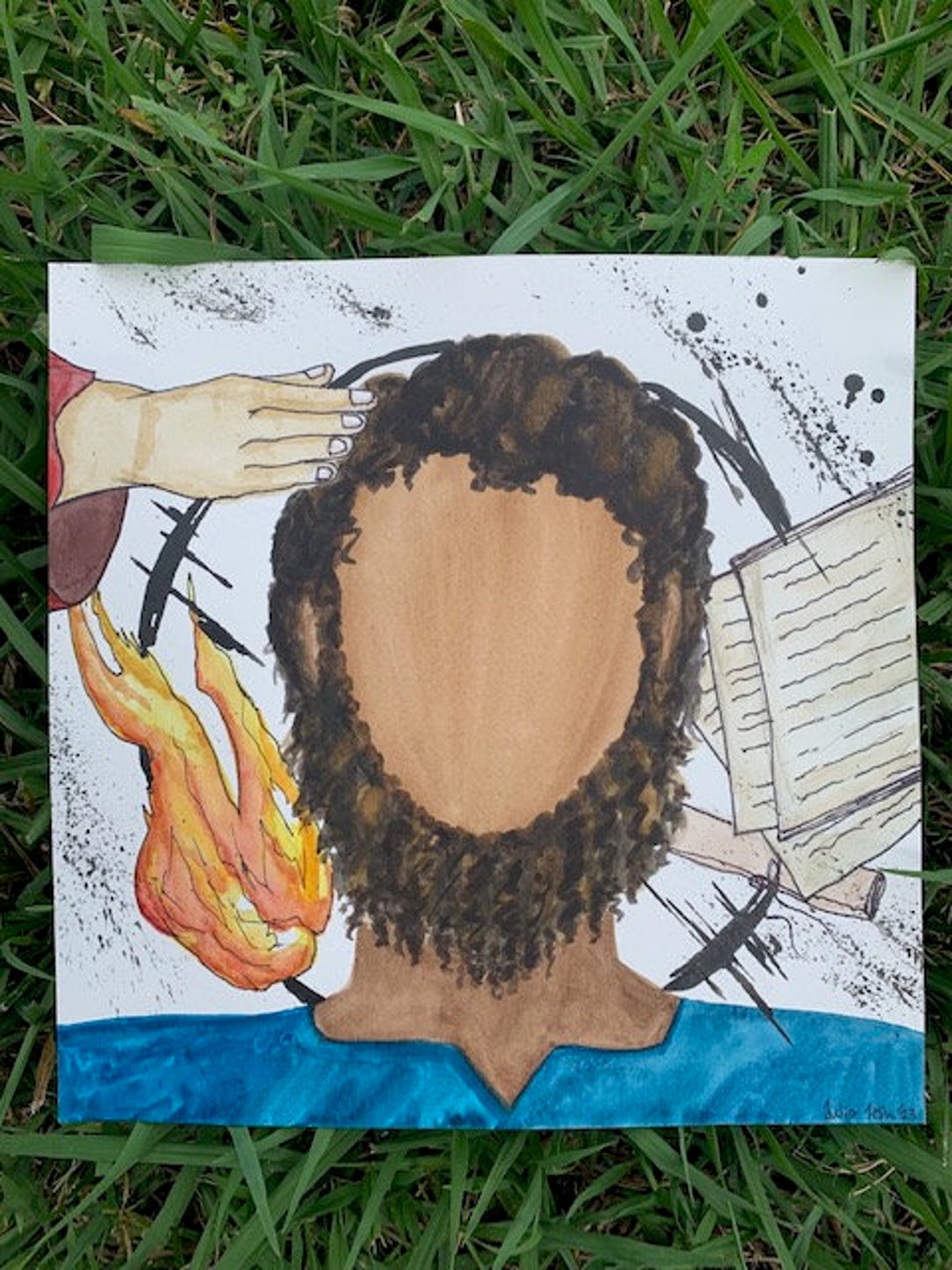 Timothy- Original Bible Portrait Watercolor Print 10x10 - Etsy