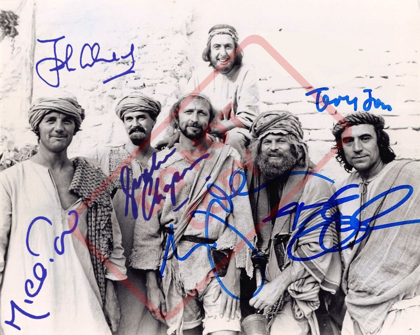 Graham Chapman Michael Palin Monty Python 8.5x11 Autographed | Etsy