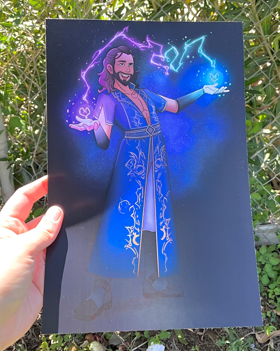Gale Fan Art Print: Vibrant Matted Paper (7x10) - Etsy