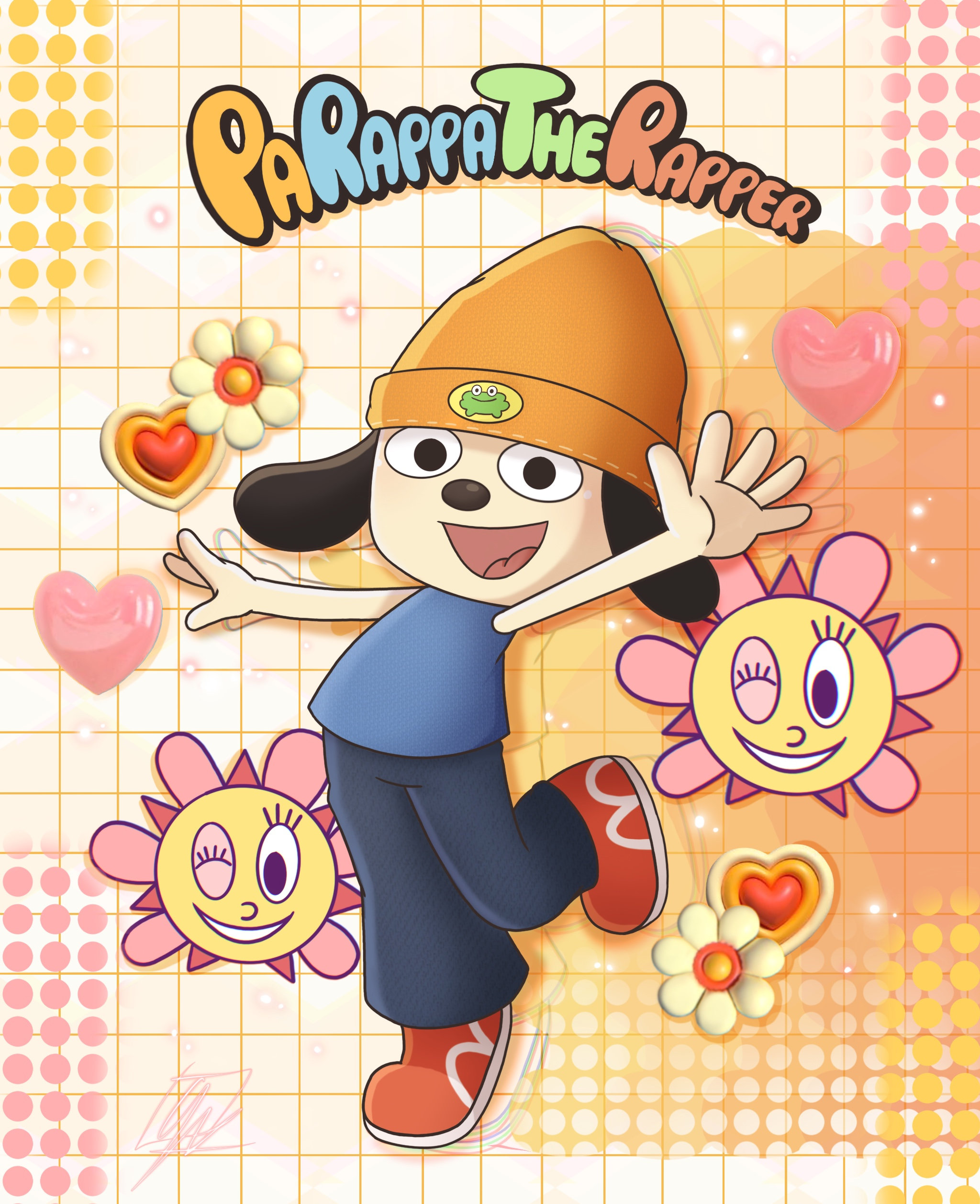 Parappa the Rapper Print - Etsy