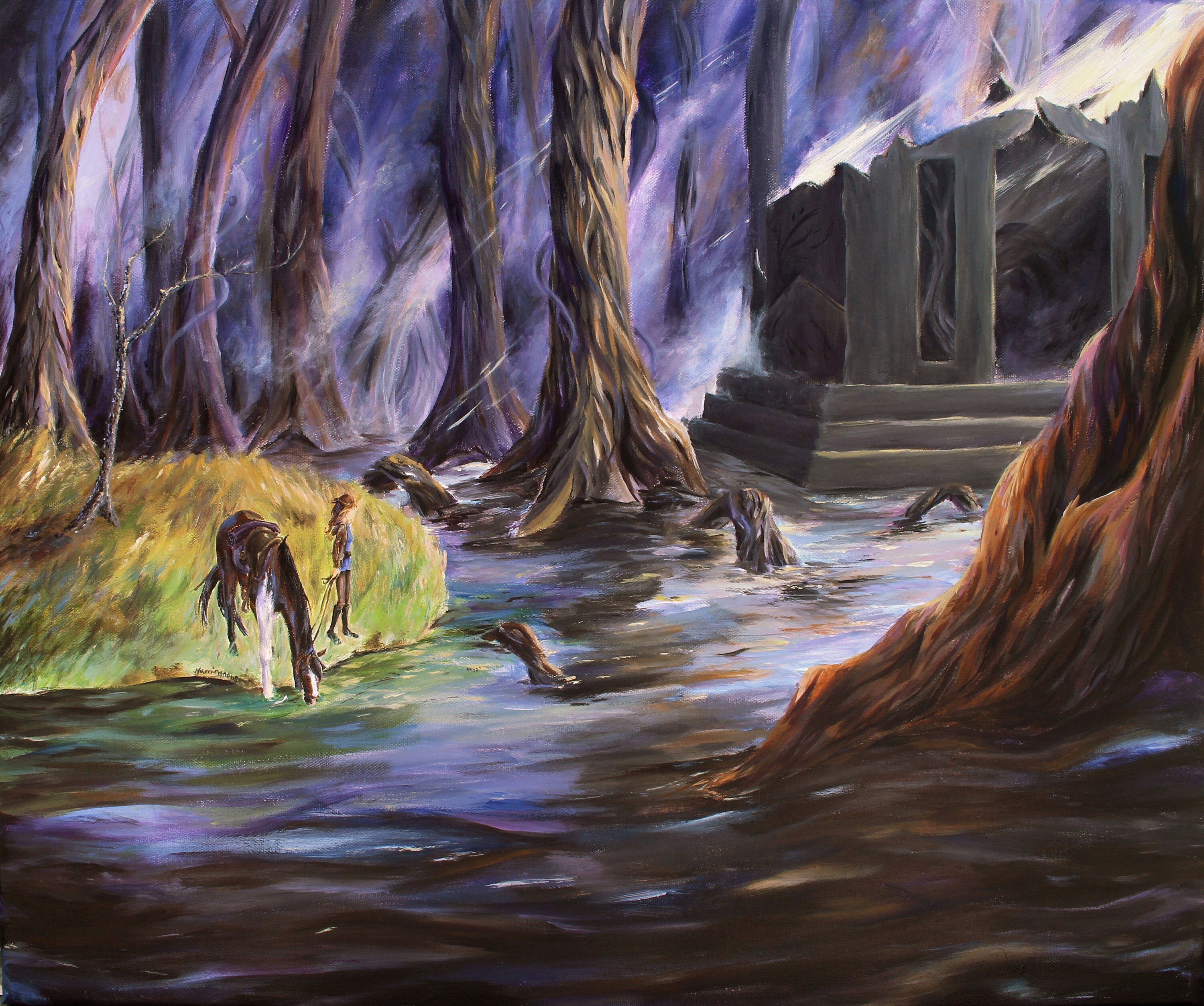 Swamp Ruins | Etsy