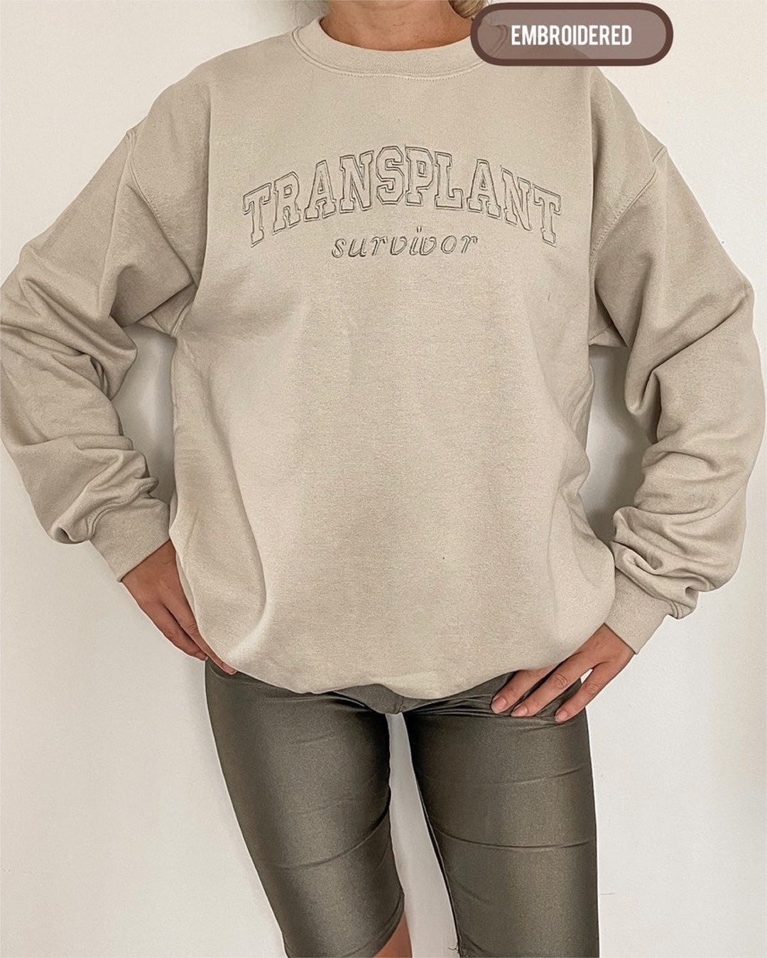 Transplant Survivor Sweatshirt | Crewneck Survivor Clothing ...
