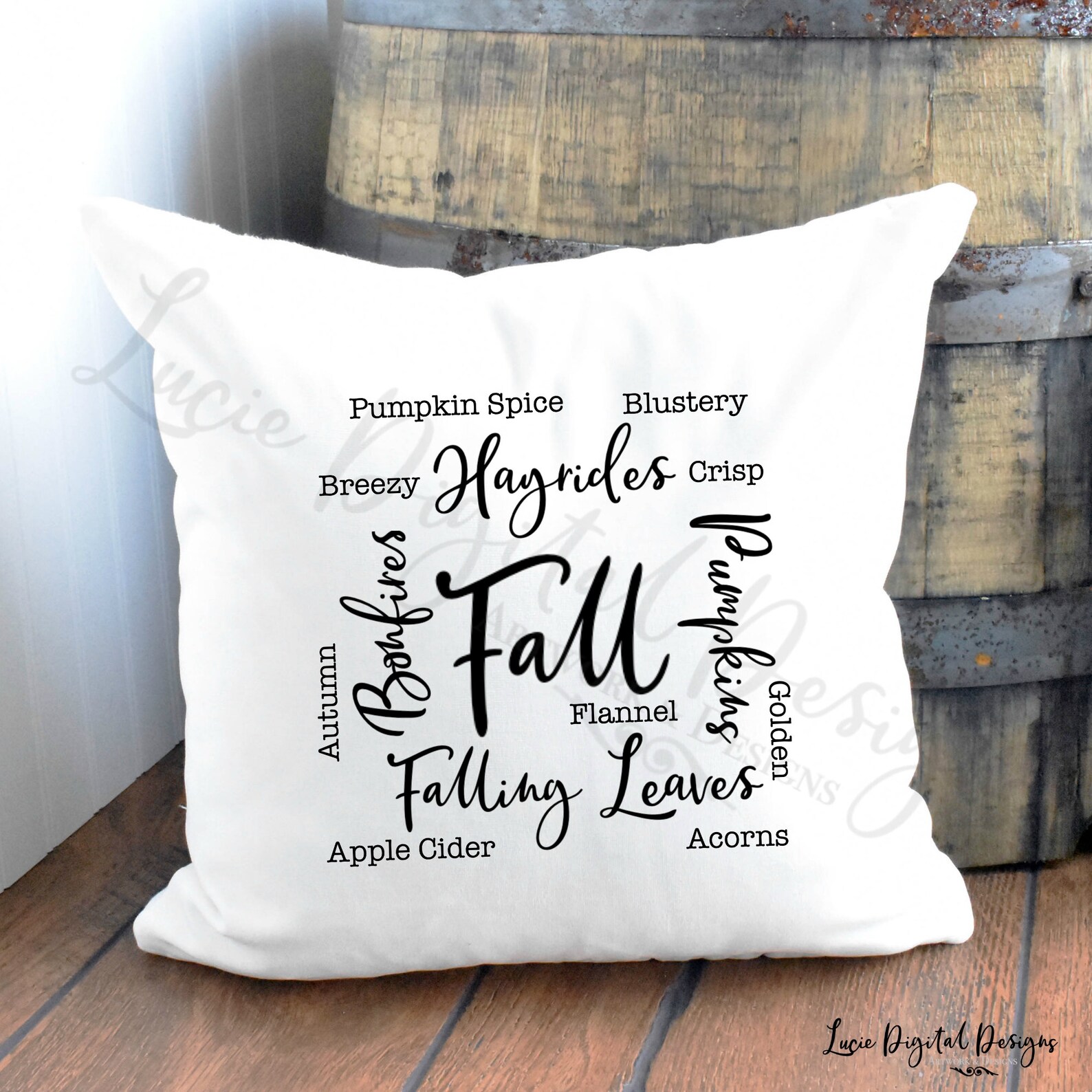Fall Comfort Word Art, Autumn, Comfort of Fall, Wall Art, Digital ...