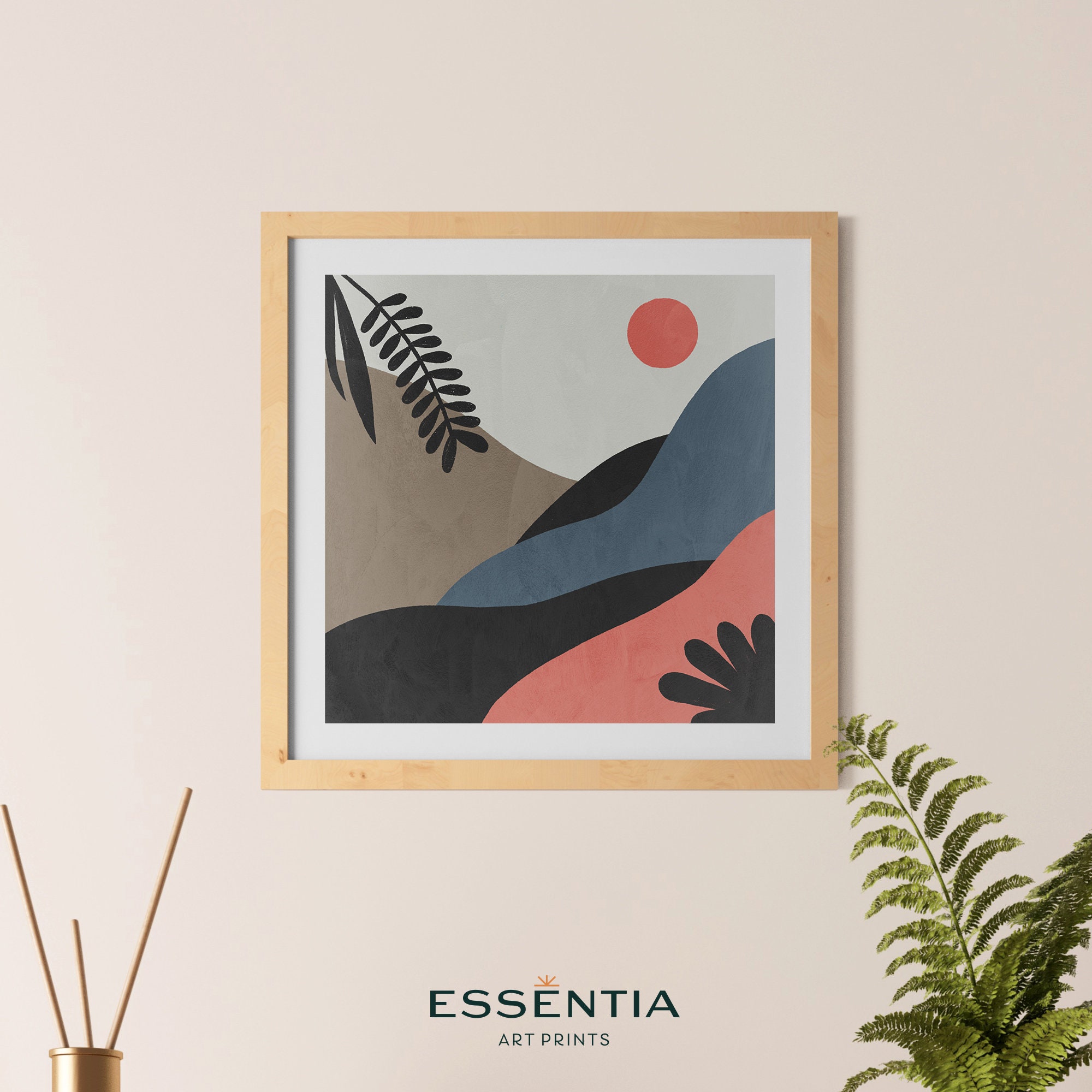 The Valley | Printable Wall Art Print Poster | Digital Download ...