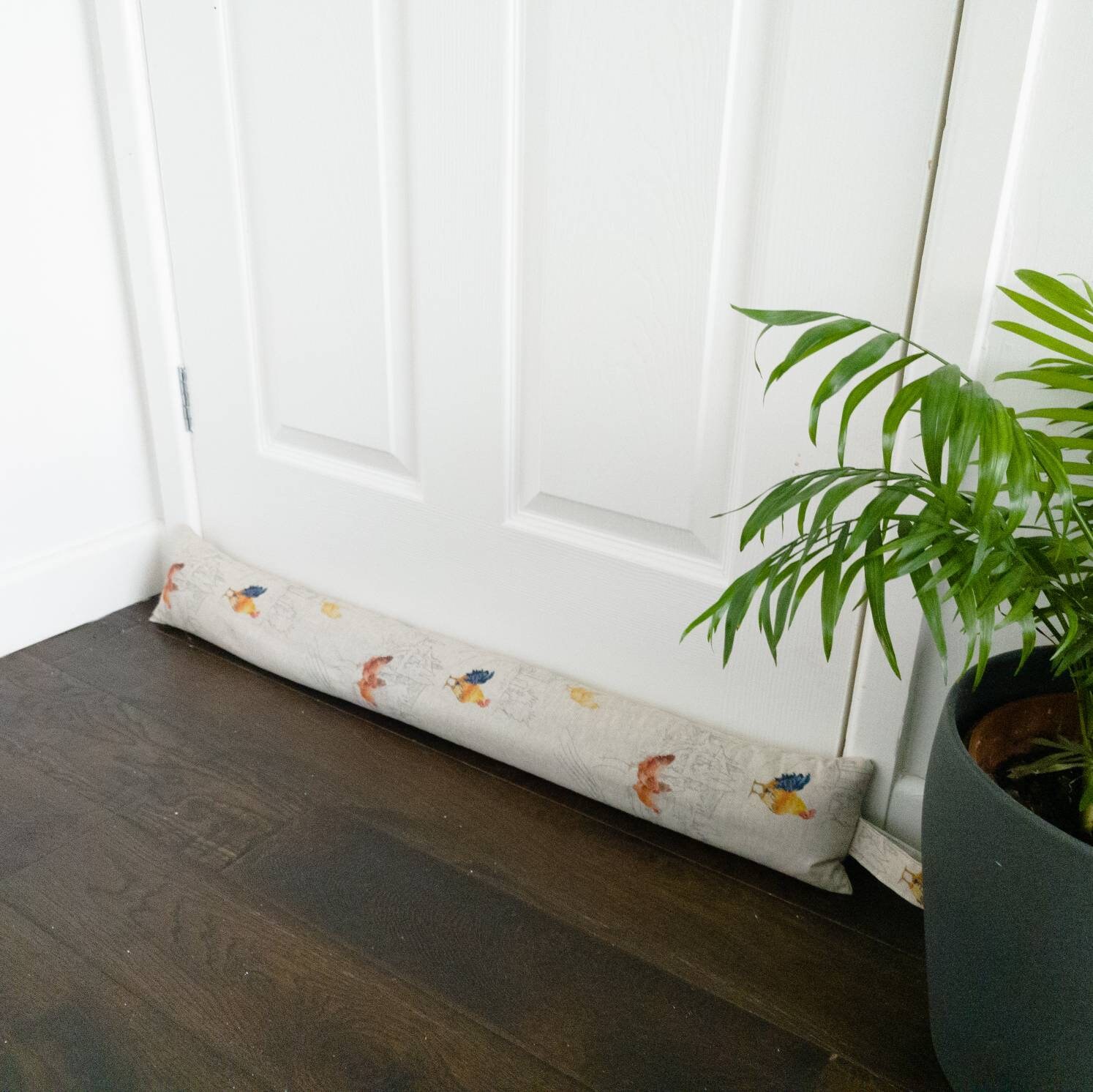 Stylish Aromatherapy Draught Excluder Filled With Buckwheat Hulls and ...