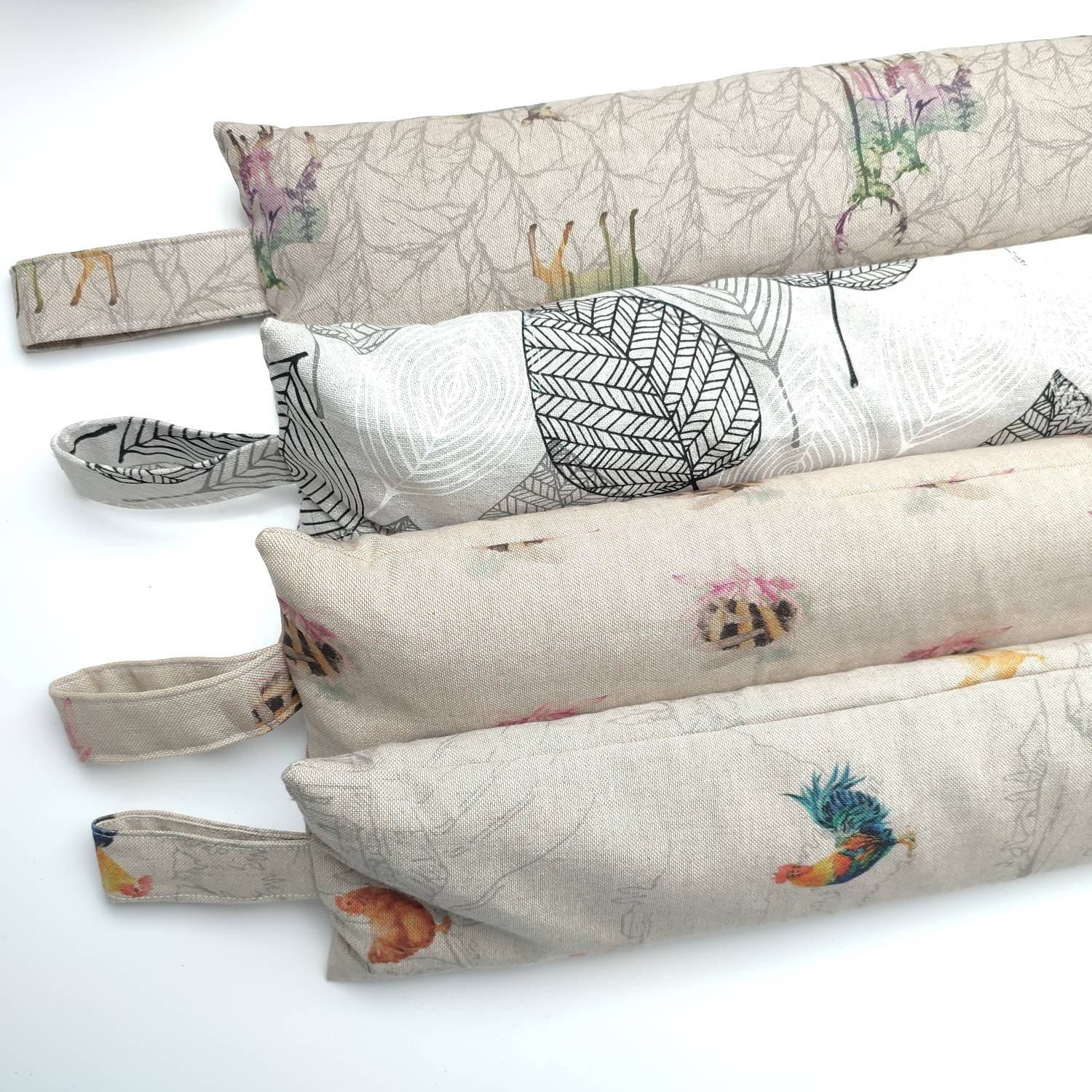 Stylish Aromatherapy Draught Excluder Filled With Buckwheat Hulls and ...
