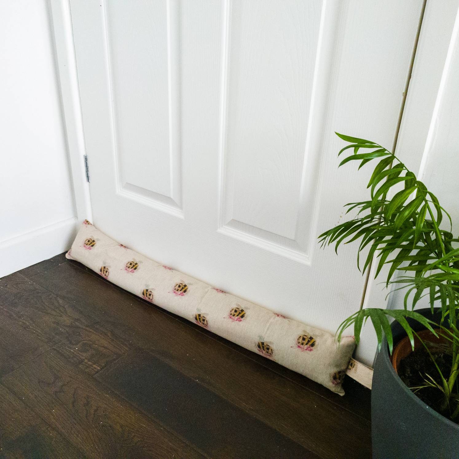 Stylish Aromatherapy Draught Excluder Filled With Buckwheat Hulls and ...