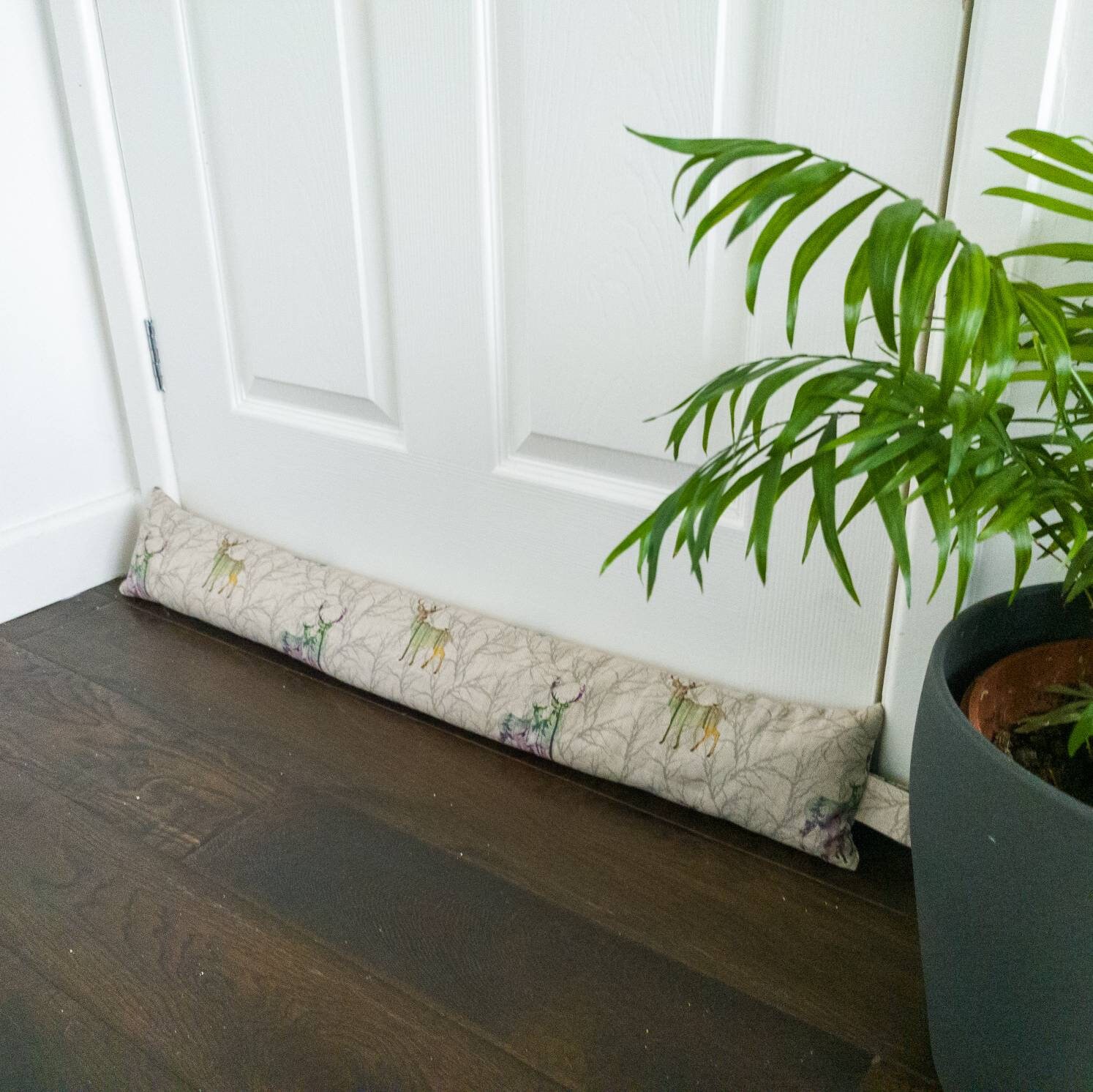 Stylish Aromatherapy Draught Excluder Filled With Buckwheat Hulls and ...