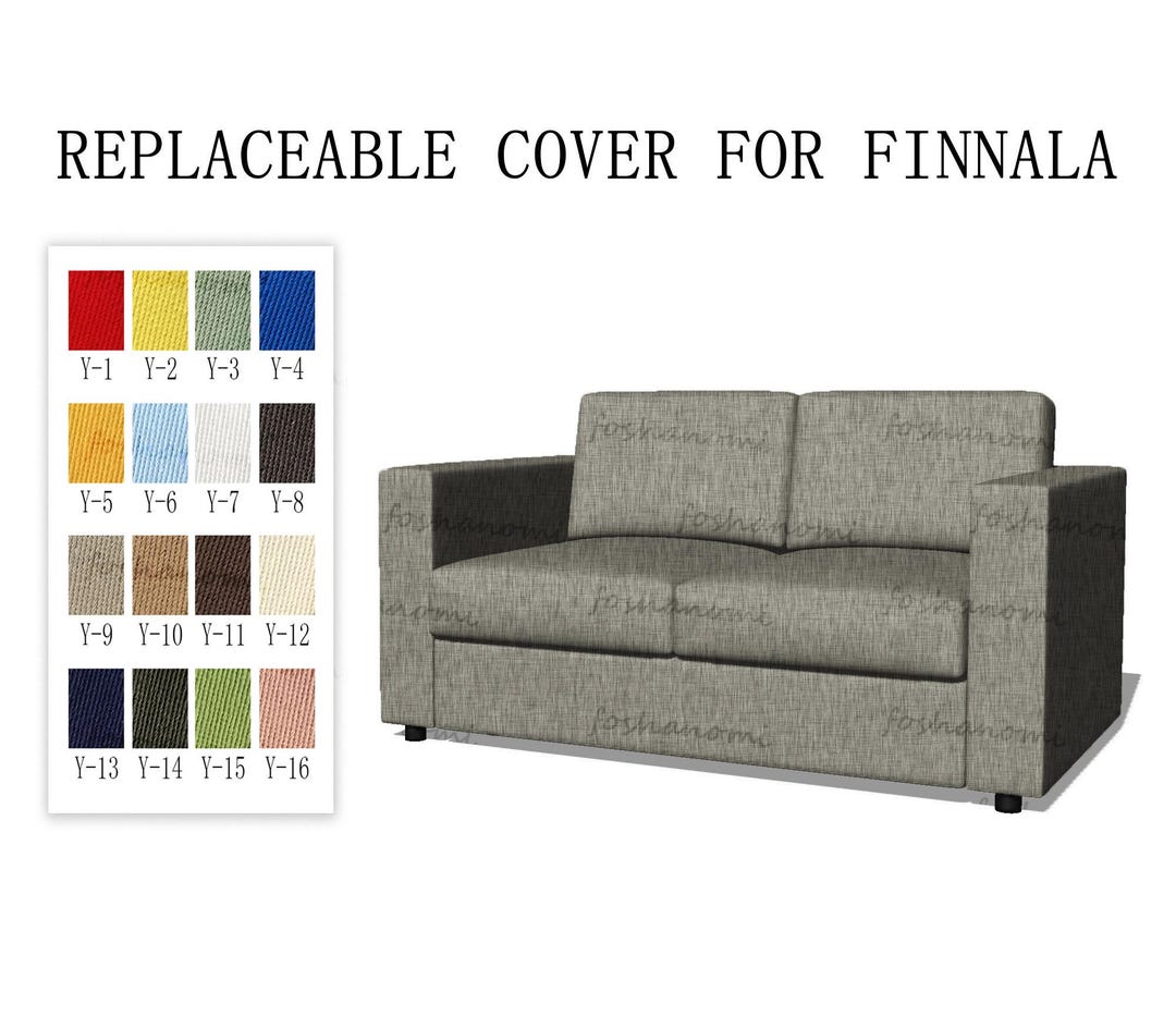 Replaceable Sofa Covers for FINNALA(2 Seats,2 Seats Bed),finnala ...