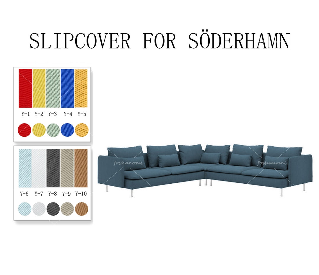 Replaceable Sofa Covers for Model of SÖderhamn,sofa Cover,soderhamn ...