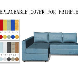 Replaceable Sofa Covers for Model of Friheten,sofa Cover,friheten Sofa ...