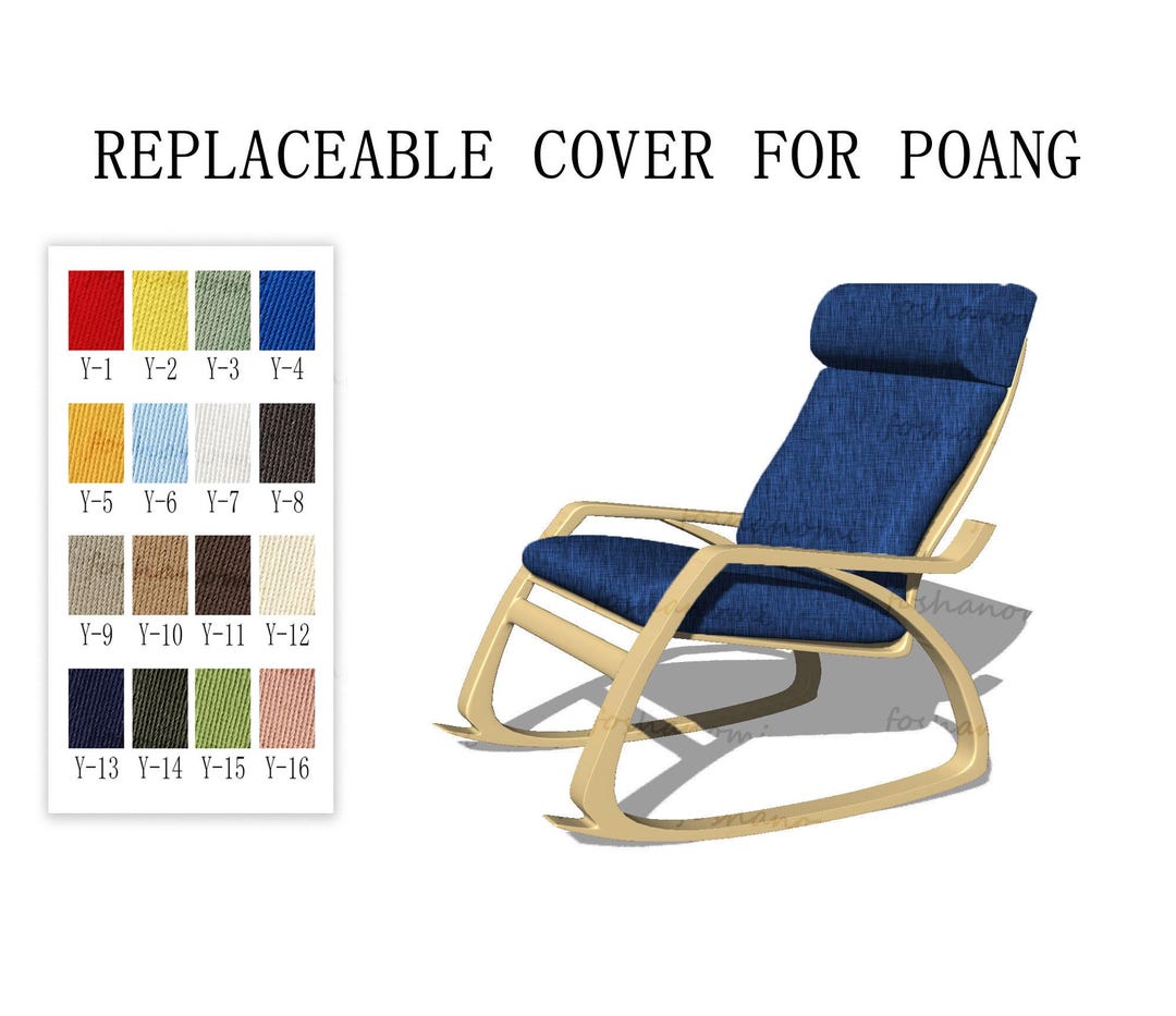 Replaceable Sofa Covers for PoÄng,sofa Covers,poang Ottoman Covers ...