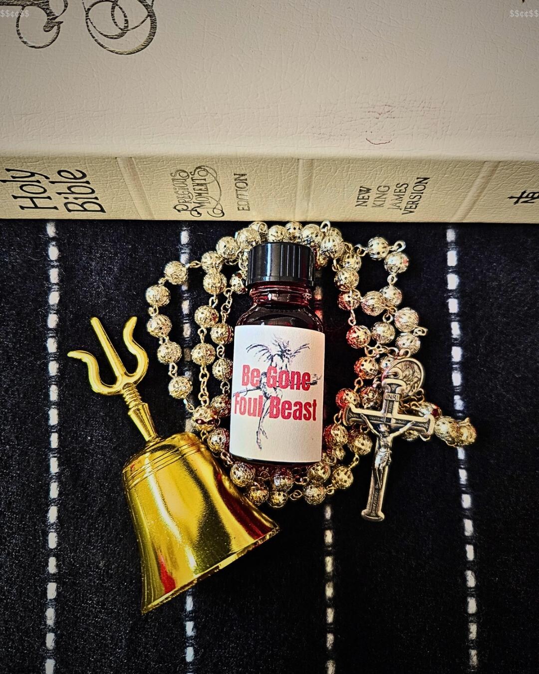 Be Gone Foul Beast Banishing Oil - Etsy