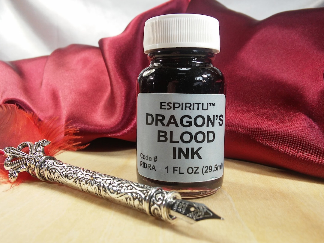 Dragon's Blood Ink, Espiritu Ritual Ink, 1 Oz. #20404 - Etsy