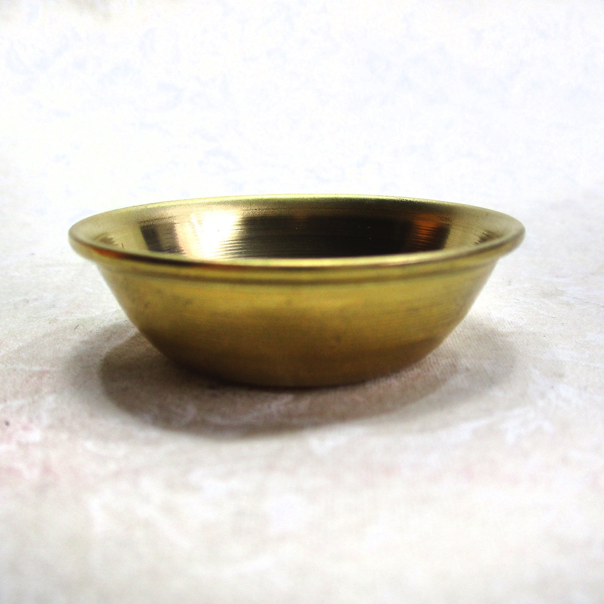 2 Mini Brass Colored Copper Altar Offering Bowl 20161 - Etsy