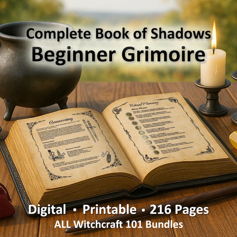 Book of Shadows - Etsy