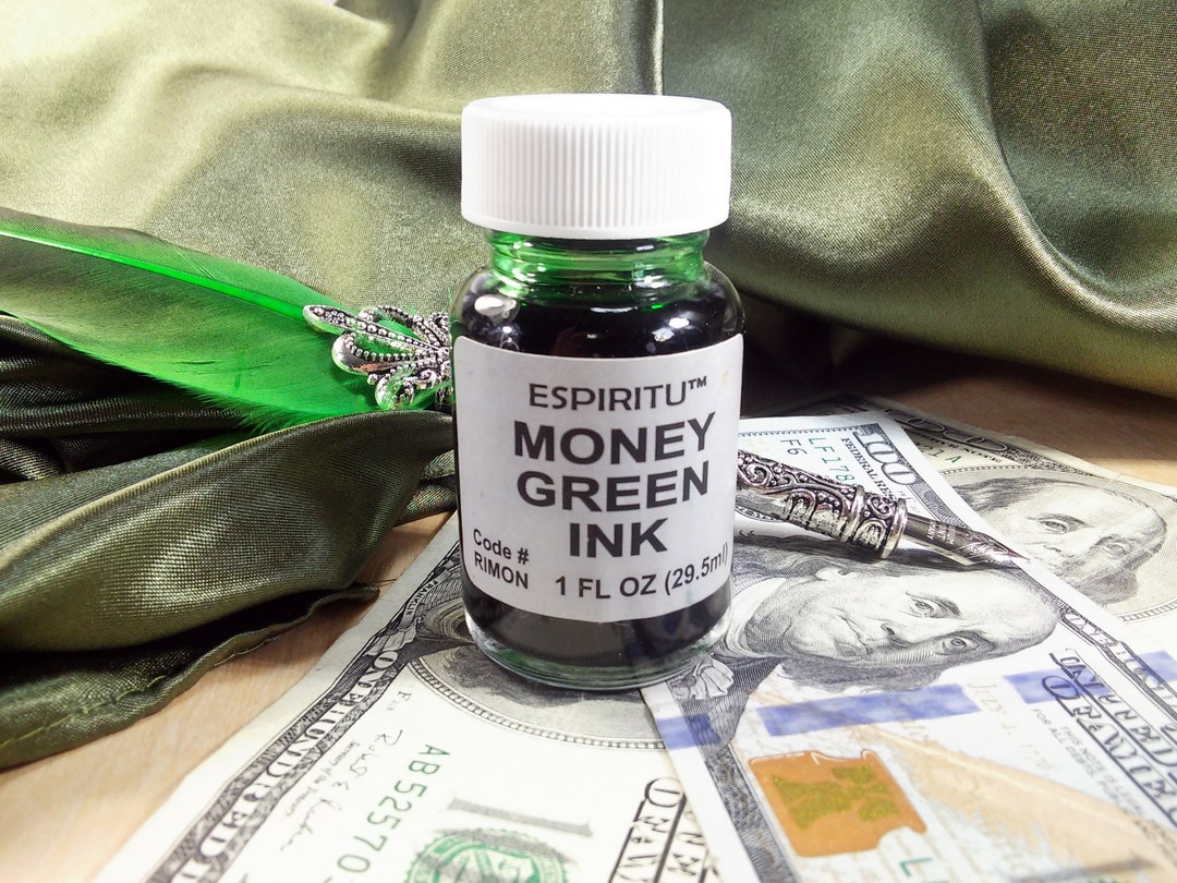 Espiritu Money Green Ink, 1 Oz. #20405 - Etsy