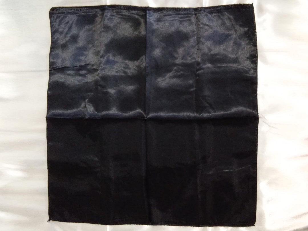 Altar Cloth, Tarot Cloth, Black Satin, 20" X 20" (approx. Size), #11232 ...