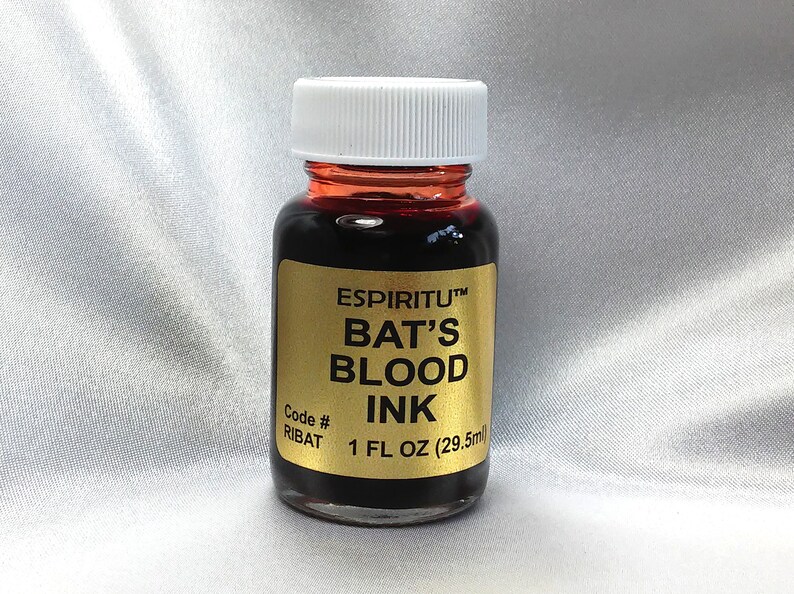 Espiritu Bat's Blood Ink Espiritu Ritual Ink 1 Oz. - Etsy