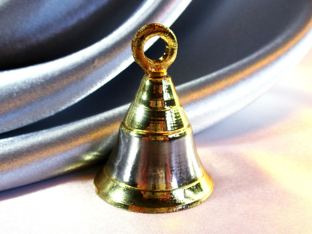 Mini Altar Bell, Two-tone Brass Altar Bell, Small Wiccan Altar Bell ...