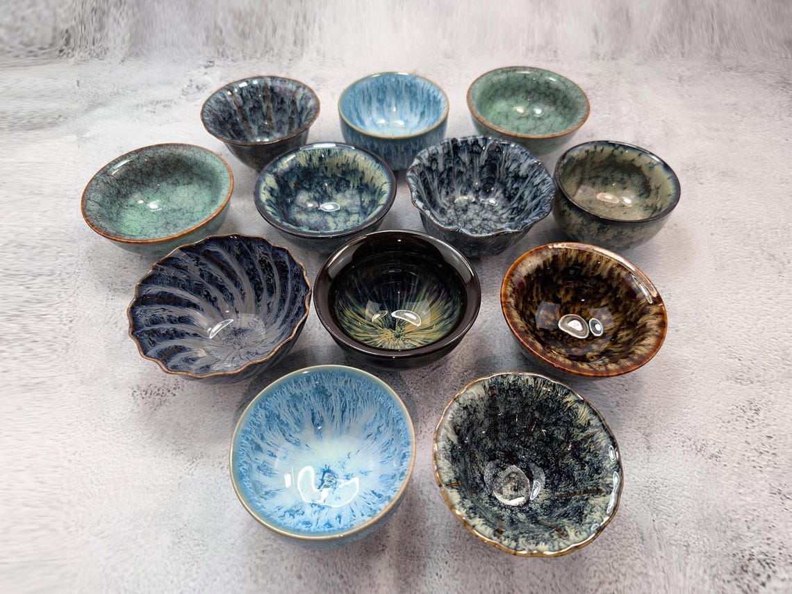 Altar Bowl, Offering Dish for Water, Loose Herbs or Incense, Multiple ...