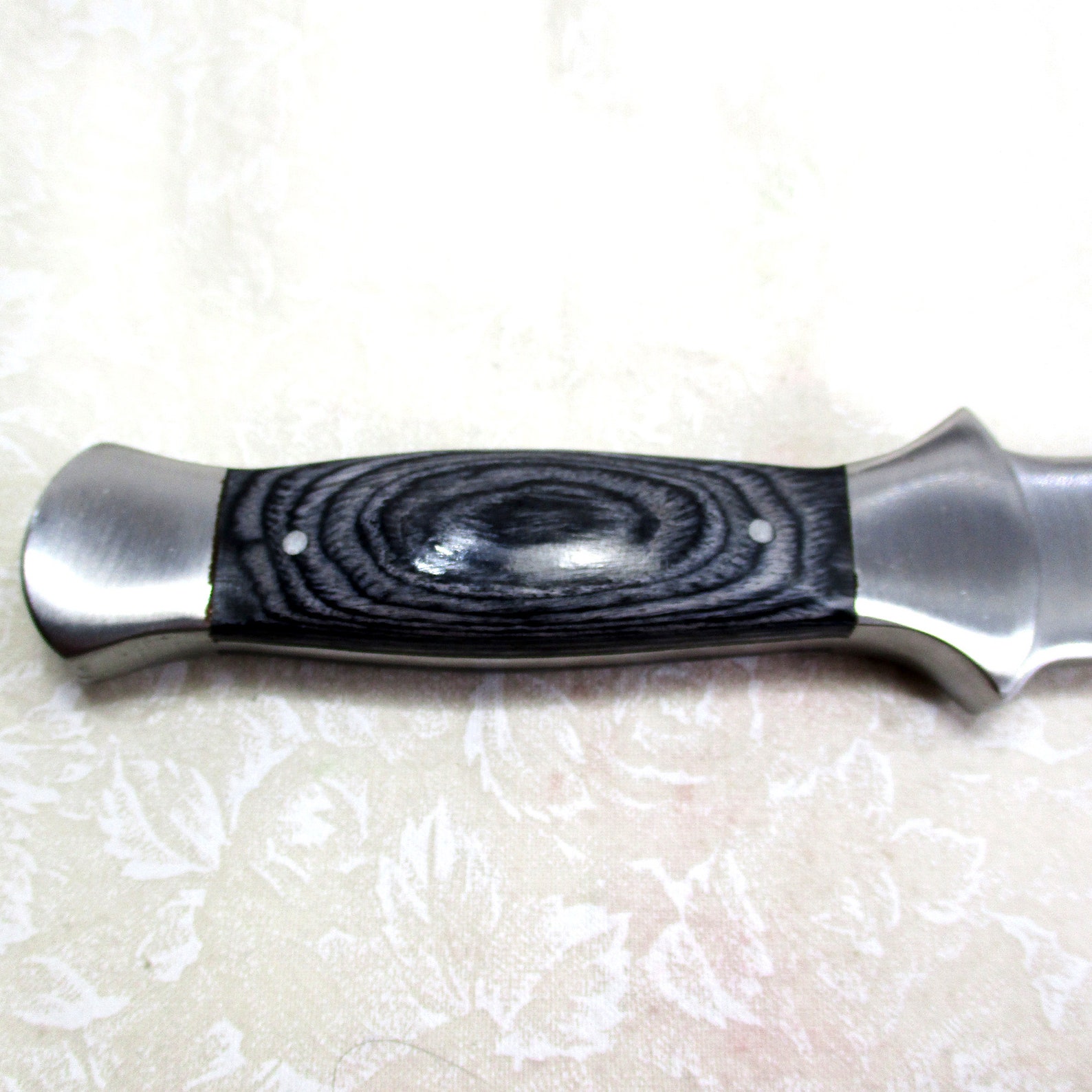 Black Altar Athame With Wood Handle, Ritual Dagger With Stainless Steel ...