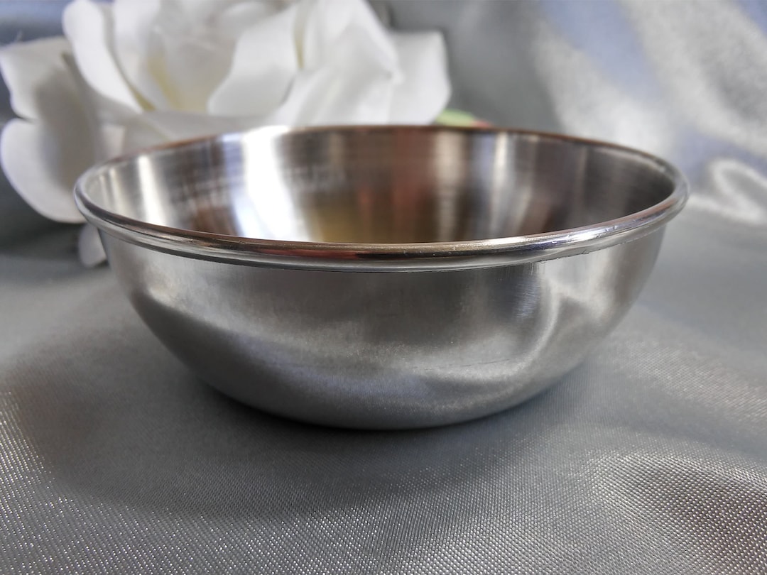 Stainless Steel Mini Altar Bowl – Offering Dish, Ritual Bowl, Smudge ...