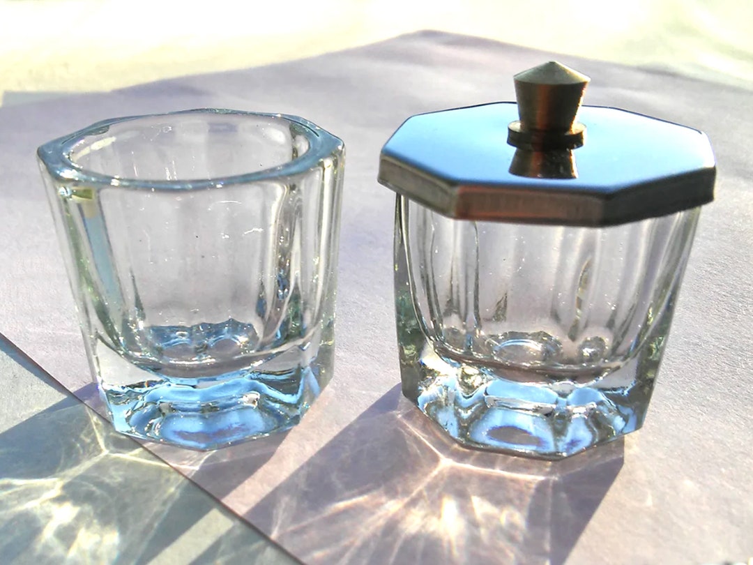 Glass Inkwell for Calligraphy, Ink Pot for a Dip Pen or Quill - Etsy