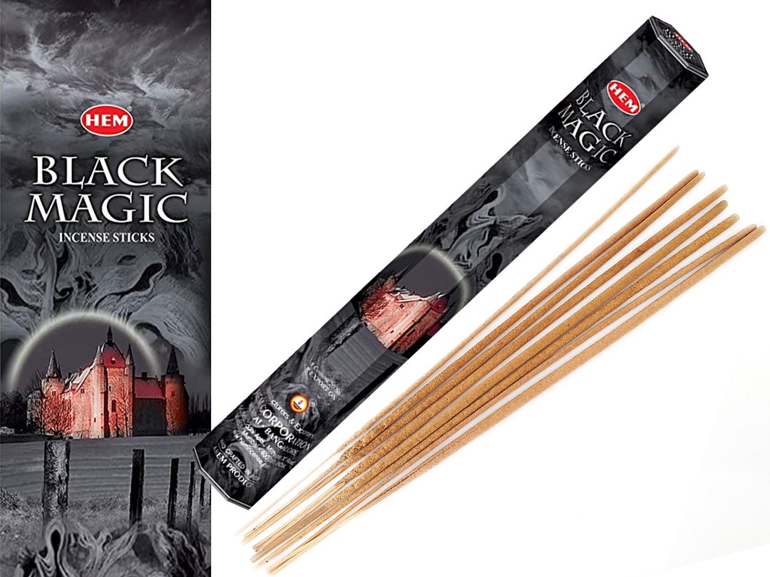Incense Sticks, HEM Black Magic, 20 Incense Sticks 11496 - Etsy