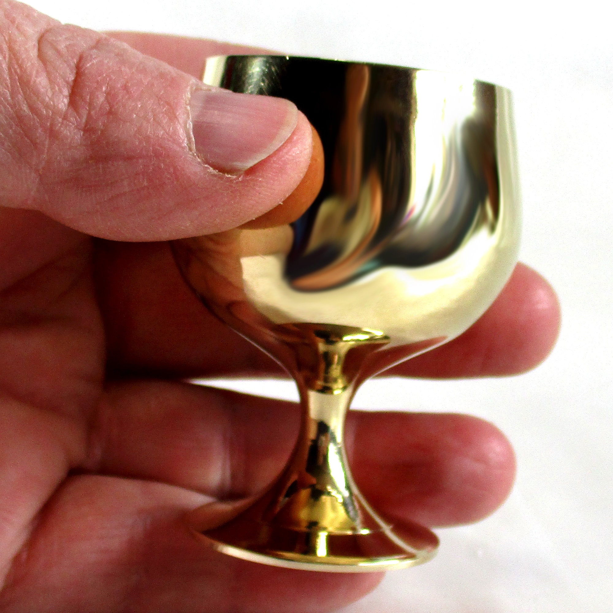 Mini Vintage Altar Chalice 2 Tall Cordial Size Wine | Etsy