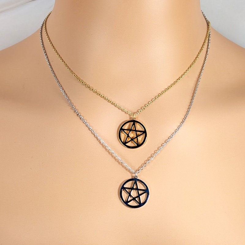 Pentagram Jewelry - Etsy