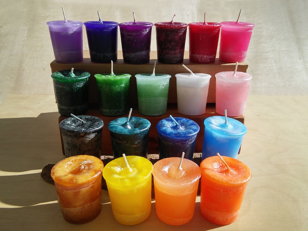 Intention Candle, Reiki Charged Manifestation Candle, Meditation Candle ...