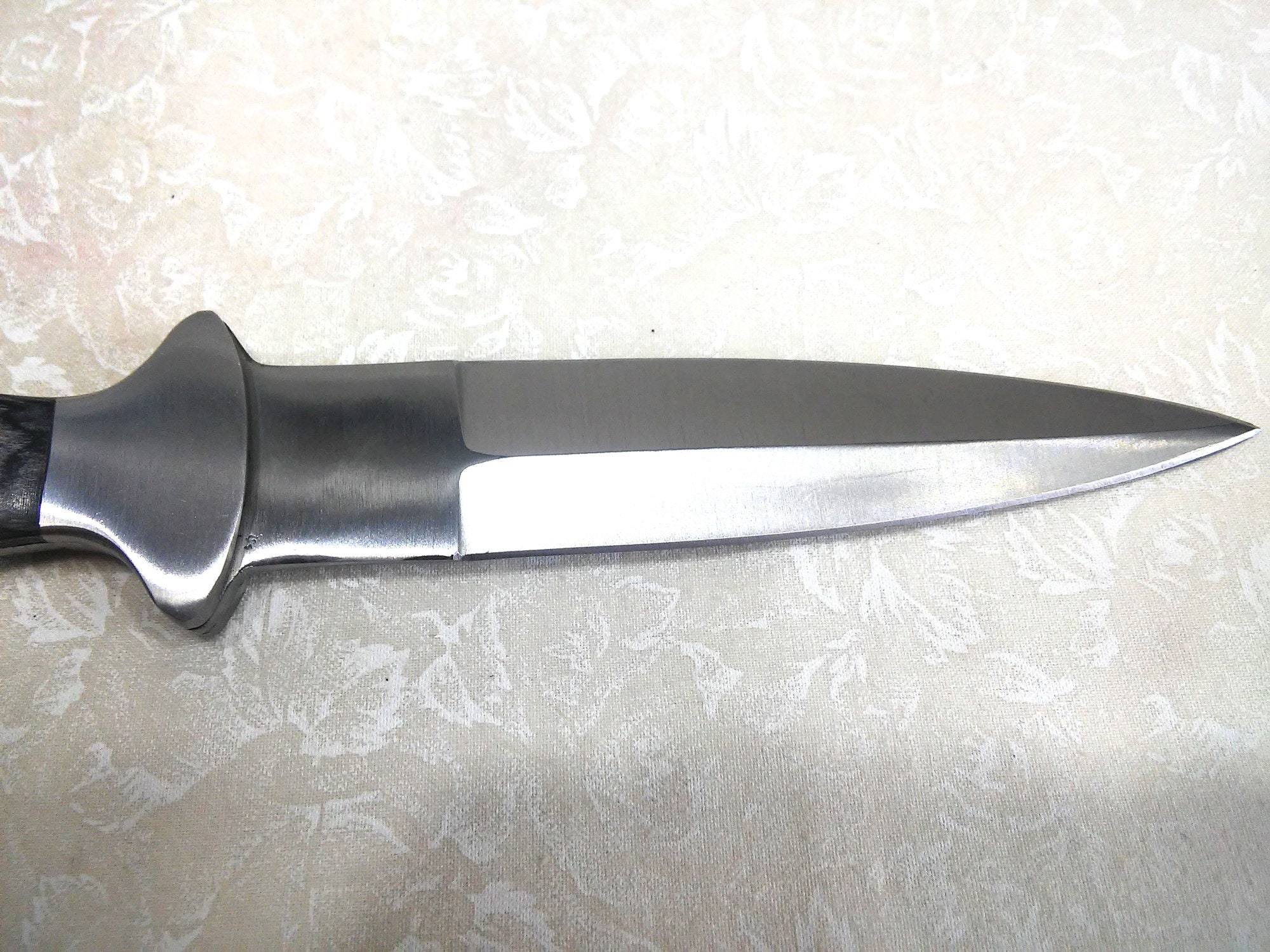 9 Athame Black Wood Handle With Stainless Steel Guard - Etsy