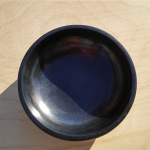 Black Scrying Bowl – Altar Bowl, Offering Dish, Ritual Bowl or Smudge ...