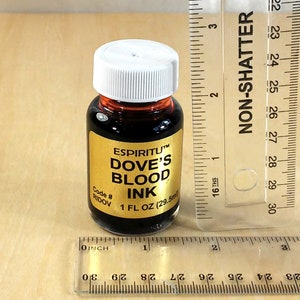 Dove's Blood Ink, Espiritu Ritual Ink, 1 Oz. #20403 - Etsy