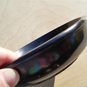 Black Scrying Bowl – Altar Bowl, Offering Dish, Ritual Bowl or Smudge ...