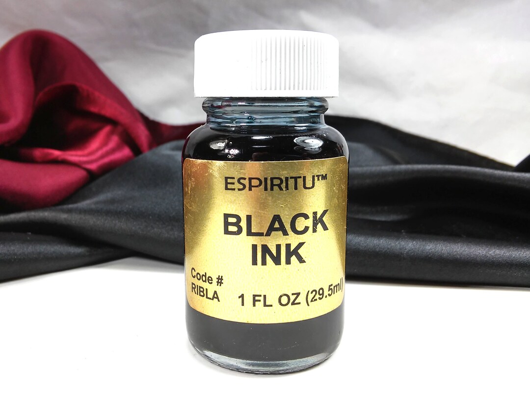 Black ink, Espiritu ritual ink, 1 oz. 20554 - Etsy Österreich