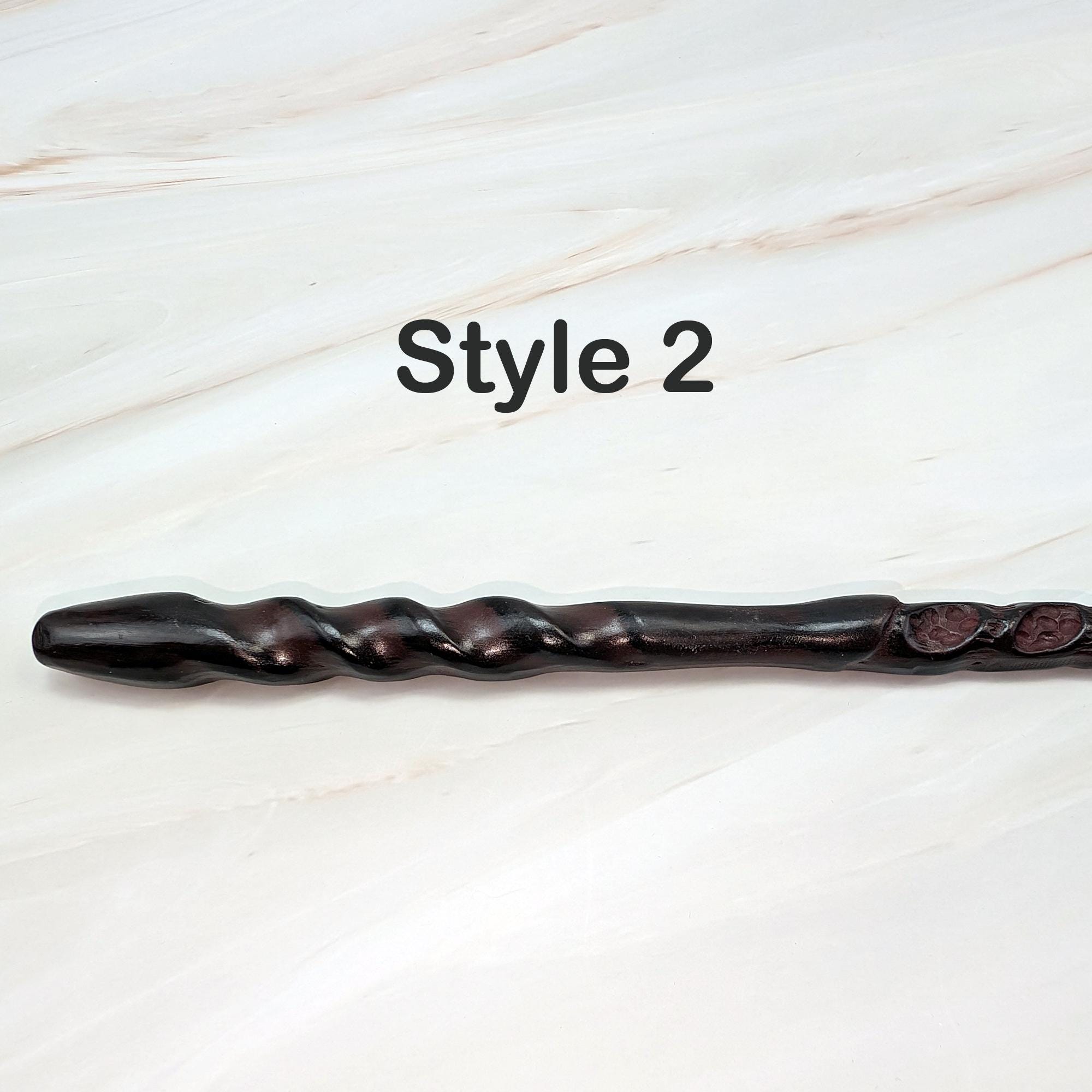 Witch Wand for Wiccan Rituals, Pagan Magic, Altar Tool, Spell Casting ...