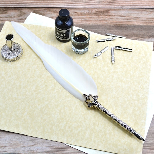 Feather Quill Pen - Etsy