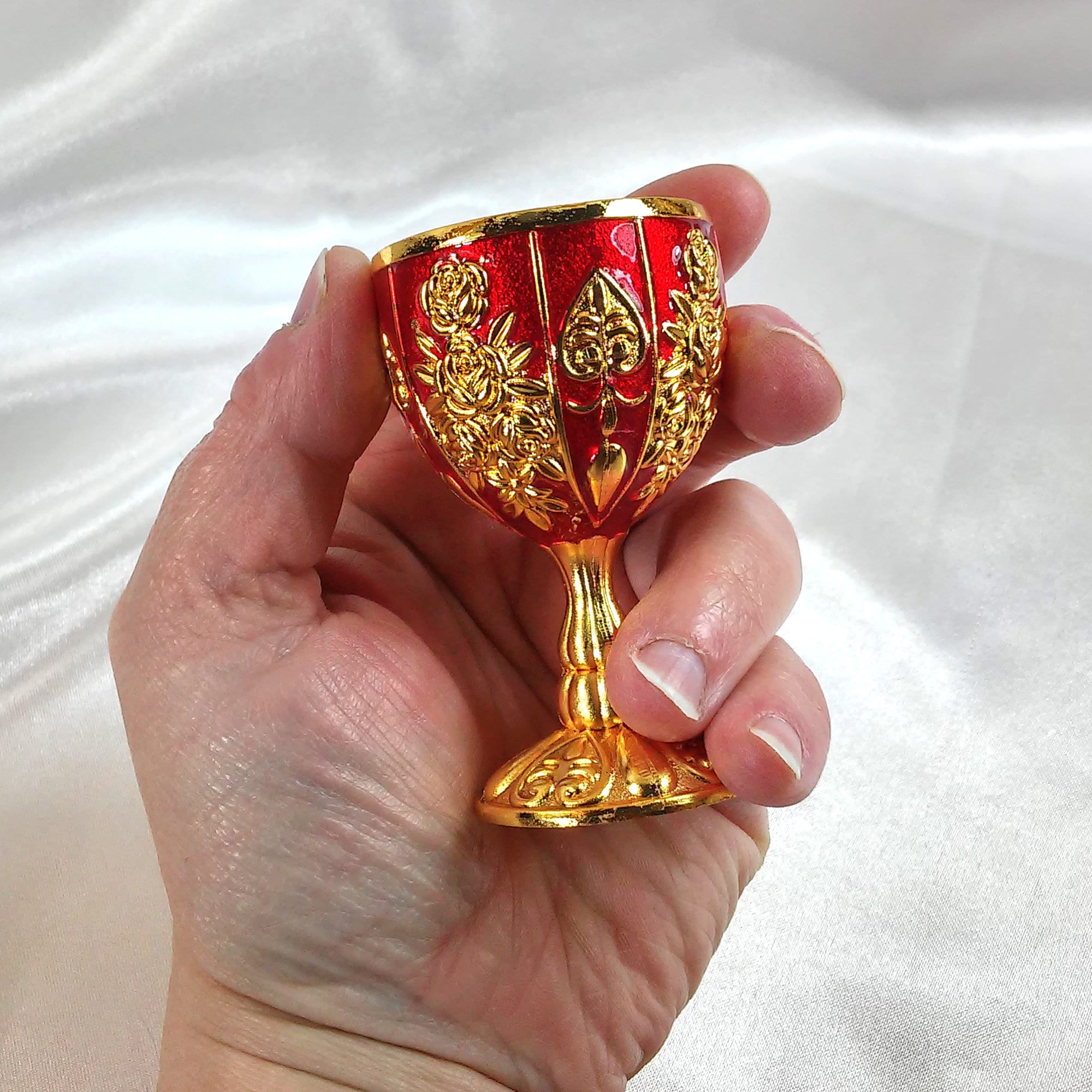 Mini Altar Chalice 2-3/4 Tall Small Gold Cloisonne - Etsy
