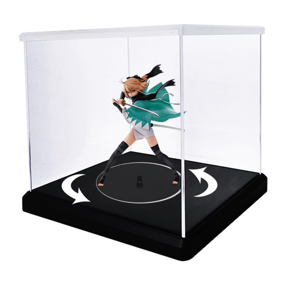 Rotating Clear Acrylic Display Case for Collectibles Action | Etsy