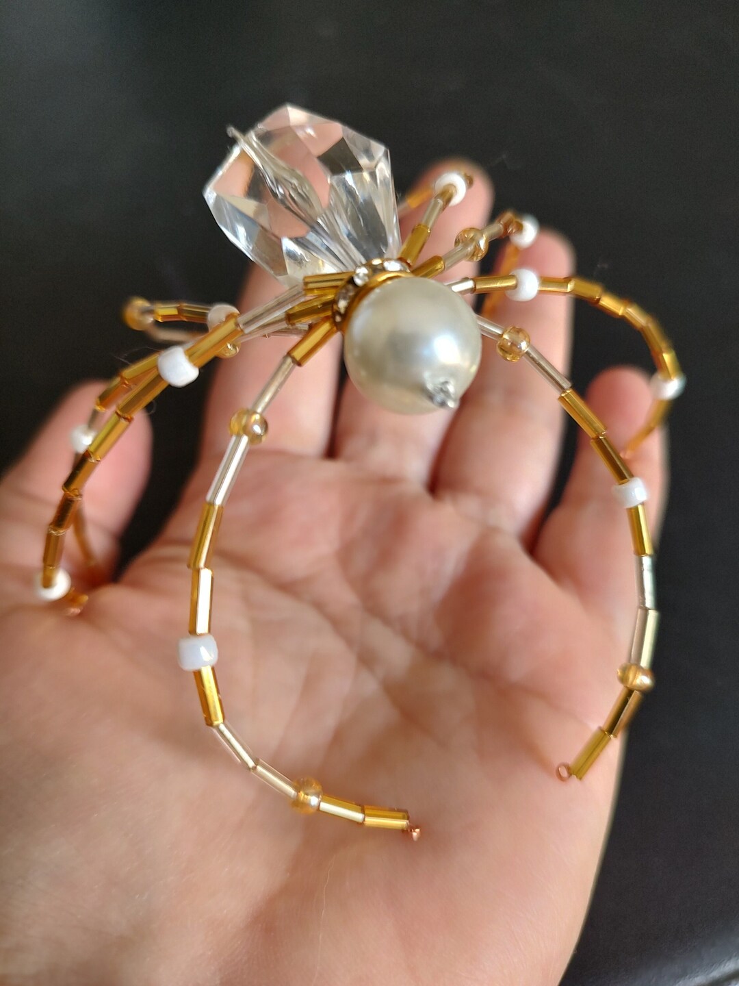 Spider Tutorial How to Make Beaded Spiders Crystal Glass Wire Instant ...