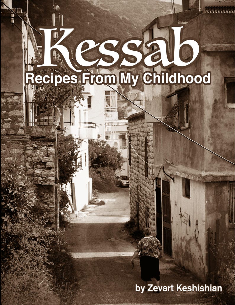 Middle Eastern Kessab Village Recipes From My Childhood - PAPER BACK - Etsy